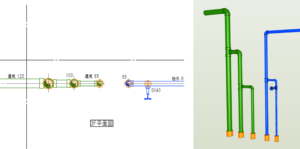 Rebroで外部参照を使ってPS竪管断面図を描いてみた。 - こすけのRebroぐ